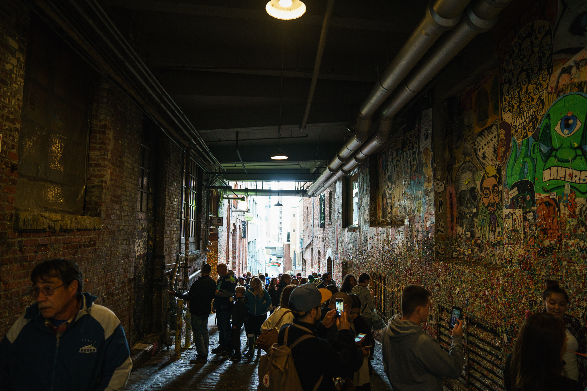 Gum Wall under Pike Place Fish Market in Seattle | Jasonian Photography